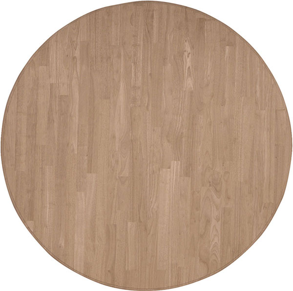 Parawood 52 Inch Round Table Top Bare Woods Furniture Real Wood Parawood 52 Inch Round Table Top Bare Woods Furniture Real Wood